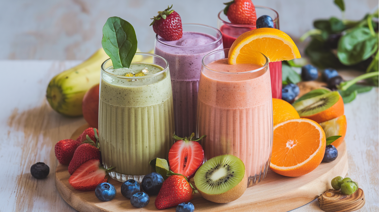 Healthy & Pretty Smoothie Recipes You Can Make in 5 Minutes