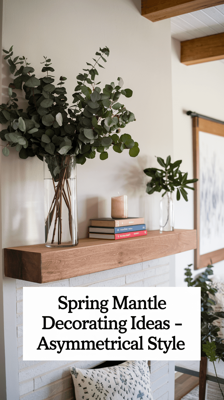 15 Fresh and Easy Spring Mantle Decorating Ideas