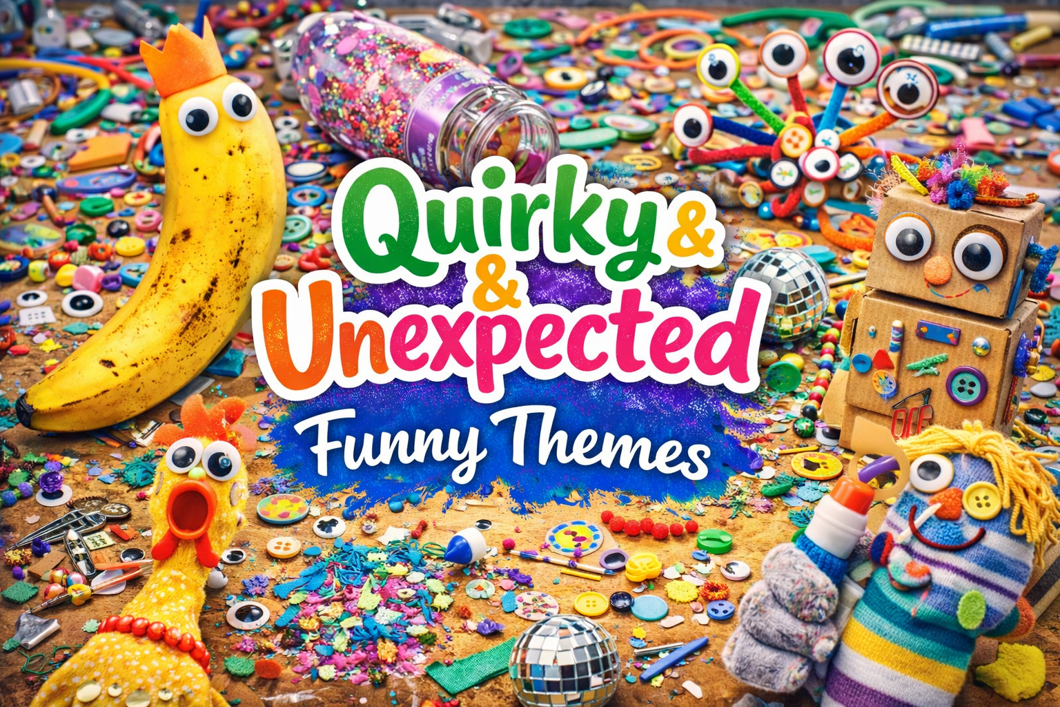Funny Craft Night Themes: 12 Easy Ideas